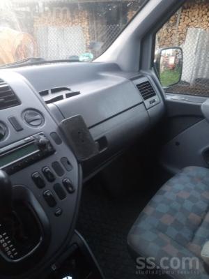 Sarkans Mercedes-Benz Vito 2003 Limbaži, ar dzinēja tilpumu 2.20 L un nobraukumu 250 tūkst. km par 4000 €, foto 7 vietnē AUTOMOTO.COM.LV