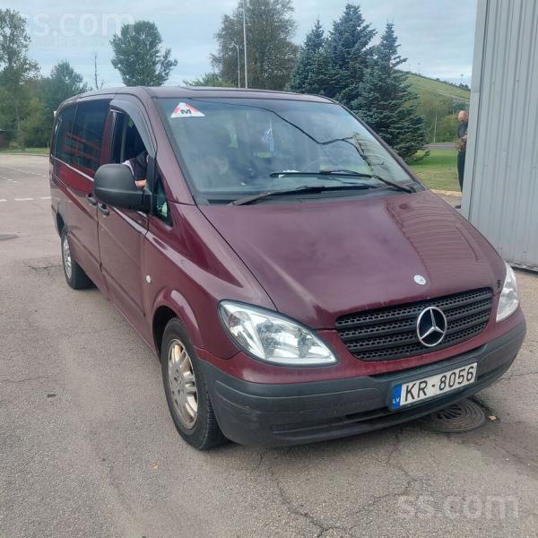 Red Mercedes-Benz Vito 2006 in Ventspils, with an engine capacity of 2.20 L and mileage of 500 thousand km for 2500 €, photo 3 on AUTOMOTO.COM.LV