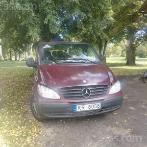 Sarkans Mercedes-Benz Vito 2006 Ventspils, ar dzinēja tilpumu 2.10 L un nobraukumu 559 tūkst. km par 2400 €, foto 3 vietnē AUTOMOTO.COM.LV