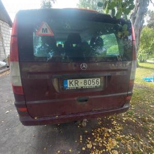 Sarkans Mercedes-Benz Vito 2006 Ventspils, ar dzinēja tilpumu 2.10 L un nobraukumu 559 tūkst. km par 2400 €, foto 4 vietnē AUTOMOTO.COM.LV