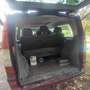 Sarkans Mercedes-Benz Vito 2006 Ventspils, ar dzinēja tilpumu 2.10 L un nobraukumu 559 tūkst. km par 2400 €, foto 5 vietnē AUTOMOTO.COM.LV
