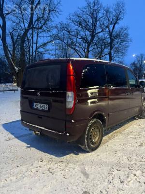 Red Mercedes-Benz Vito 2007 in Valmiera, with an engine capacity of 2.20 L and mileage of 501 thousand km for 1500 €, photo 2 on AUTOMOTO.COM.LV