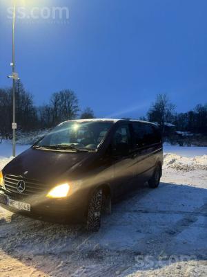 Red Mercedes-Benz Vito 2007 in Valmiera, with an engine capacity of 2.20 L and mileage of 501 thousand km for 1500 €, photo 3 on AUTOMOTO.COM.LV