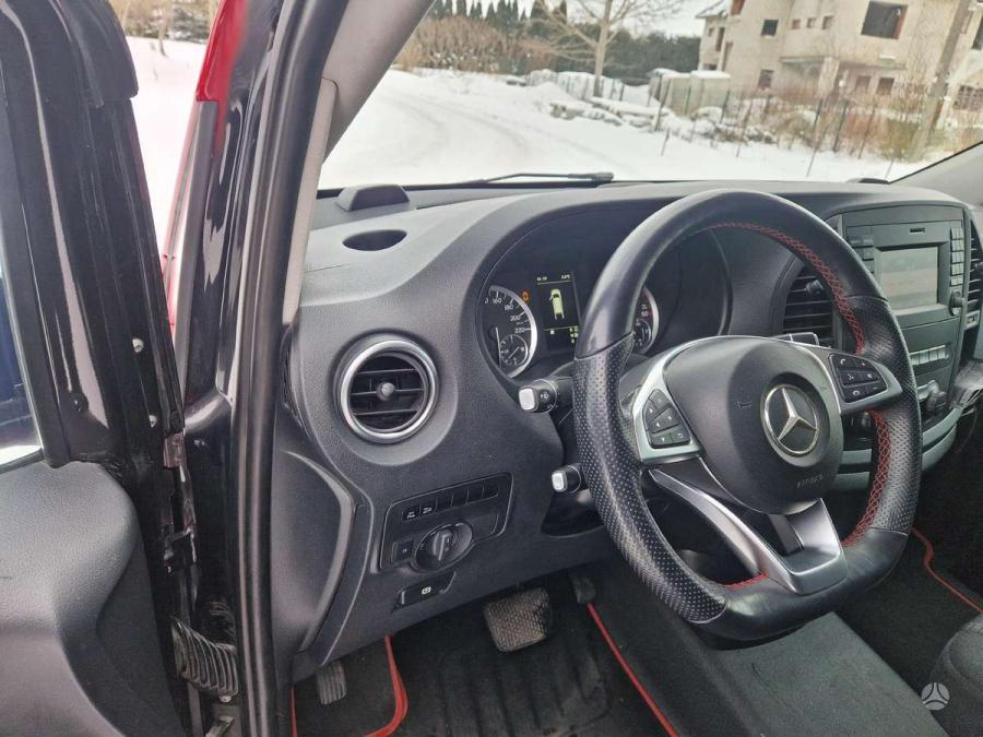 Red Mercedes-Benz Vito 2015 in Siauliai, with an engine capacity of 2.14 L and mileage of 151 thousand km for 11000 €, photo 15 on AUTOMOTO.COM.LV