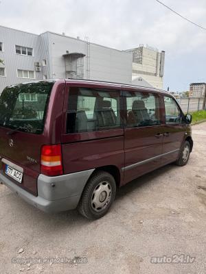Sarkans Mercedes-Benz Vito 2003 Tallina, ar dzinēja tilpumu 2.10 L un nobraukumu 13 tūkst. km par 21999 €, foto 4 vietnē AUTOMOTO.COM.LV