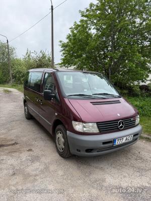 Sarkans Mercedes-Benz Vito 2003 Tallina, ar dzinēja tilpumu 2.10 L un nobraukumu 13 tūkst. km par 21999 €, foto 5 vietnē AUTOMOTO.COM.LV