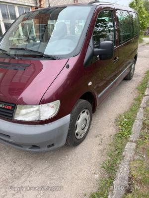 Sarkans Mercedes-Benz Vito 2003 Tallina, ar dzinēja tilpumu 2.10 L un nobraukumu 13 tūkst. km par 21999 €, foto 7 vietnē AUTOMOTO.COM.LV
