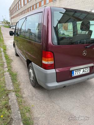 Sarkans Mercedes-Benz Vito 2003 Tallina, ar dzinēja tilpumu 2.10 L un nobraukumu 13 tūkst. km par 21999 €, foto 8 vietnē AUTOMOTO.COM.LV