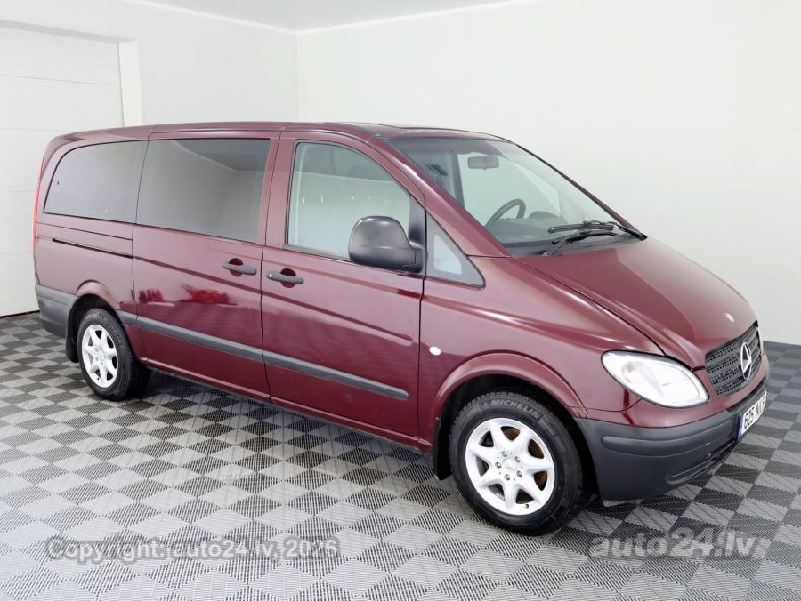 Красный Мерседес Вито 2008 в Таллин, объемом двигателя 2.10 л и пробегом 307 тыс. км за 3499 €, фото 1 на AUTOMOTO.COM.LV