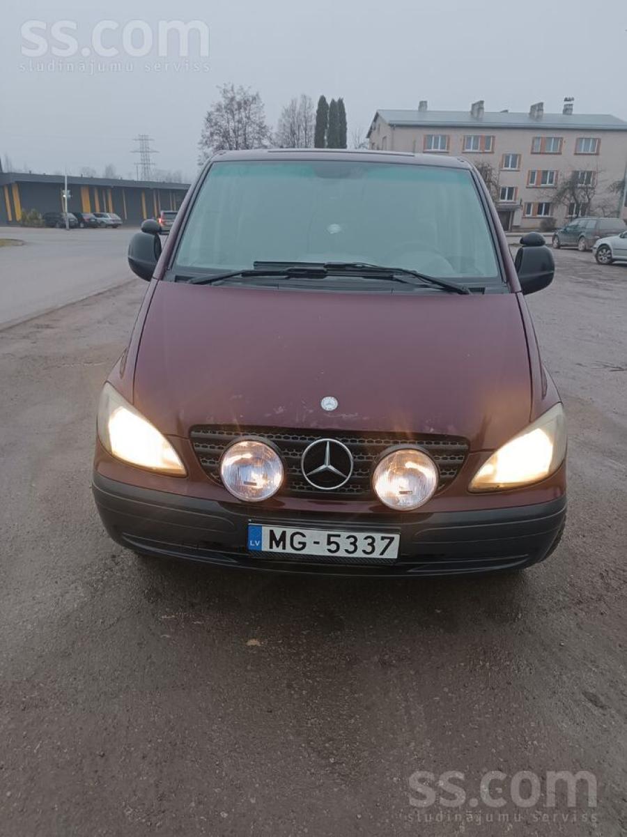 Red Mercedes-Benz Vito 2009 in Gulbene, with an engine capacity of 2.20 L and mileage of 448 thousand km for 2300 €, photo 1 on AUTOMOTO.COM.LV