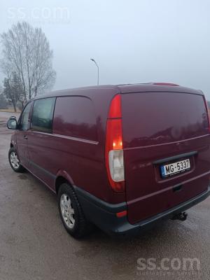 Red Mercedes-Benz Vito 2009 in Gulbene, with an engine capacity of 2.20 L and mileage of 448 thousand km for 2300 €, photo 3 on AUTOMOTO.COM.LV