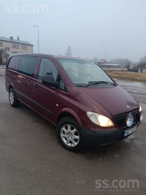 Red Mercedes-Benz Vito 2009 in Gulbene, with an engine capacity of 2.20 L and mileage of 448 thousand km for 2300 €, photo 6 on AUTOMOTO.COM.LV