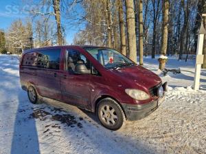 Sarkans Mercedes-Benz Vito 2009 Gulbene, ar dzinēja tilpumu 2.20 L un nobraukumu 449 tūkst. km par 2400 €, foto 3 vietnē AUTOMOTO.COM.LV