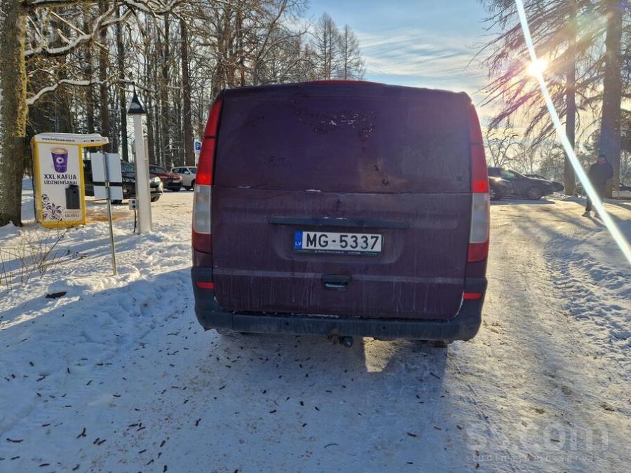 Sarkans Mercedes-Benz Vito 2009 Gulbene, ar dzinēja tilpumu 2.20 L un nobraukumu 449 tūkst. km par 2400 €, foto 4 vietnē AUTOMOTO.COM.LV