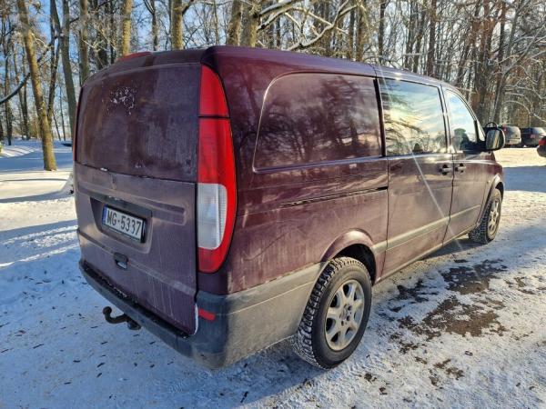 Sarkans Mercedes-Benz Vito 2009 Gulbene, ar dzinēja tilpumu 2.20 L un nobraukumu 449 tūkst. km par 2400 €, foto 6 vietnē AUTOMOTO.COM.LV