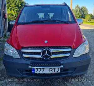 Sarkans Mercedes-Benz Vito 2012 Paide, ar dzinēja tilpumu 2.10 L un nobraukumu 379 tūkst. km par 9500 €, foto  vietnē AUTOMOTO.COM.LV