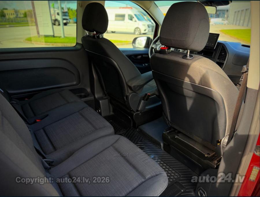 Sarkans Mercedes-Benz Vito 2020 Tartu, ar dzinēja tilpumu 2.10 L un nobraukumu 176 tūkst. km par 31900 €, foto 8 vietnē AUTOMOTO.COM.LV
