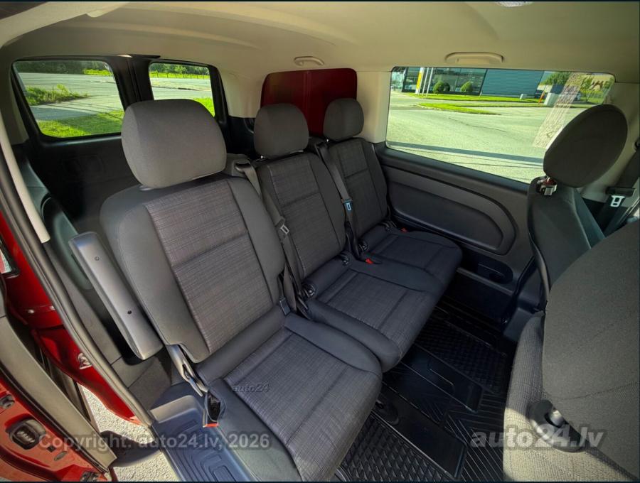 Sarkans Mercedes-Benz Vito 2020 Tartu, ar dzinēja tilpumu 2.10 L un nobraukumu 176 tūkst. km par 31900 €, foto 9 vietnē AUTOMOTO.COM.LV