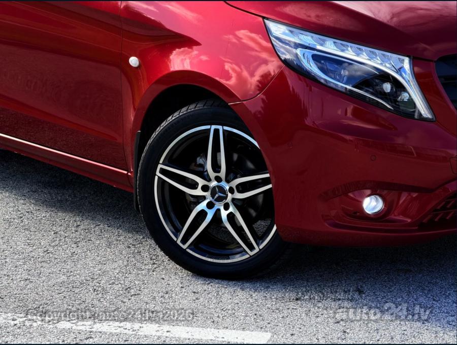Sarkans Mercedes-Benz Vito 2020 Tartu, ar dzinēja tilpumu 2.10 L un nobraukumu 176 tūkst. km par 31900 €, foto 13 vietnē AUTOMOTO.COM.LV