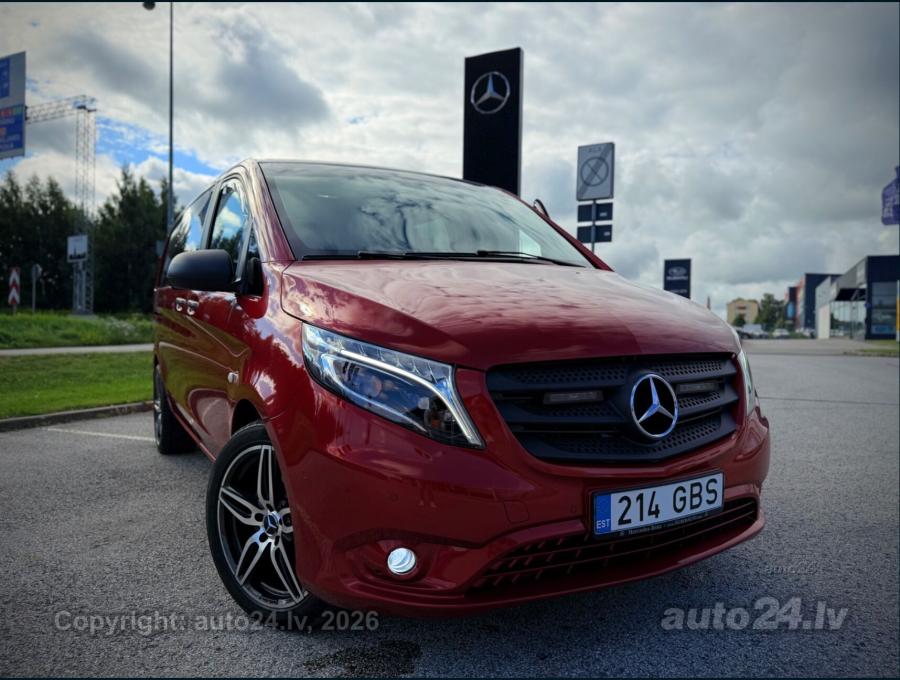 Red Mercedes-Benz Vito 2020 in Tartu, with an engine capacity of 2.10 L and mileage of 176 thousand km for 30900 €, photo 4 on AUTOMOTO.COM.LV