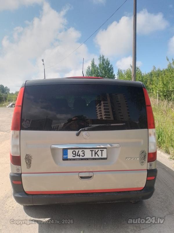 Mercedes-Benz Vito 2004 Tallina, ar dzinēja tilpumu 2.10 L un nobraukumu 338 tūkst. km par 2600 €, foto 6 vietnē AUTOMOTO.COM.LV