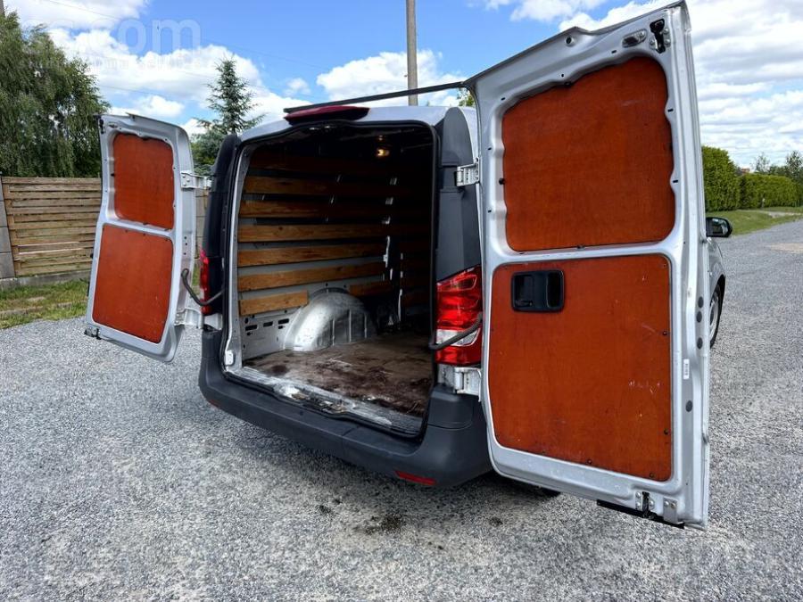 Mercedes-Benz Vito 2016 in Saldus, with an engine capacity of 1.60 L and mileage of 345 thousand km for 9900 €, photo 11 on AUTOMOTO.COM.LV