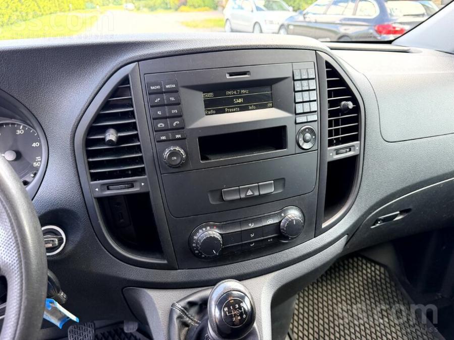 Mercedes-Benz Vito 2016 in Saldus, with an engine capacity of 1.60 L and mileage of 345 thousand km for 9900 €, photo 25 on AUTOMOTO.COM.LV