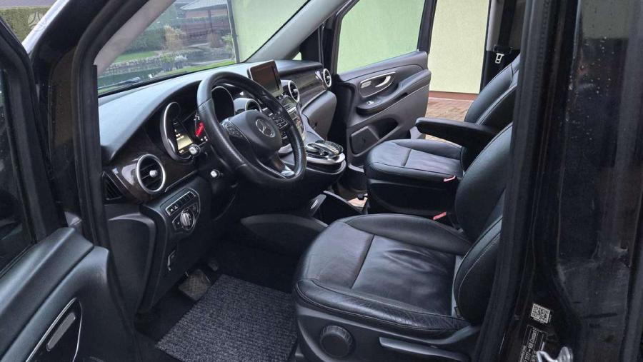 Black Mercedes-Benz Vito V220 2015 in Taurage, with an engine capacity of 2.20 L and mileage of 200 thousand km for 19500 €, photo 15 on AUTOMOTO.COM.LV