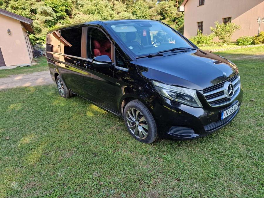 Черный Мерседес Vito V220 2015 в Клайпеда, объемом двигателя 2.14 л и пробегом 350 тыс. км за 17900 €, фото 5 на AUTOMOTO.COM.LV