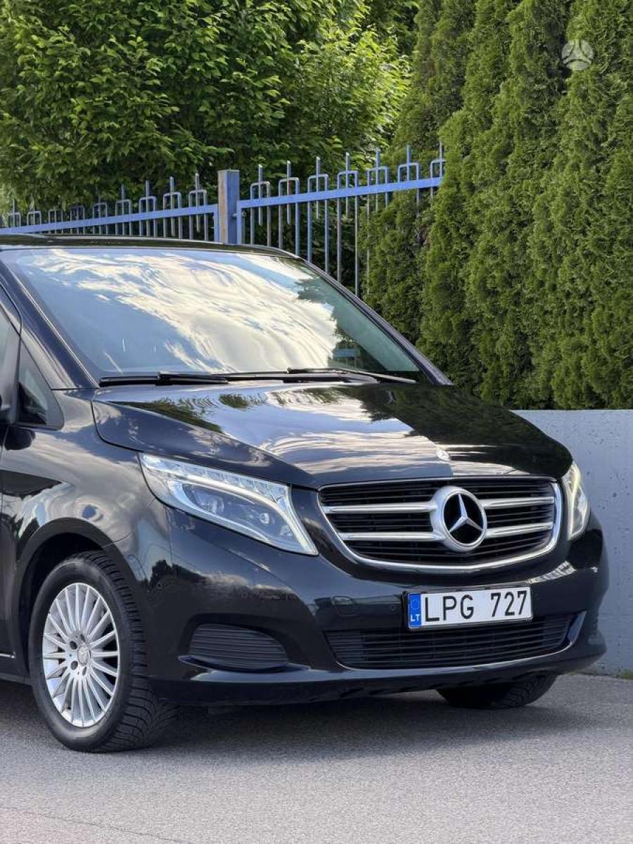 Черный Мерседес Vito V220 2016 в Вильнюс, объемом двигателя 2.14 л и пробегом 146 тыс. км за 26900 €, фото 7 на AUTOMOTO.COM.LV