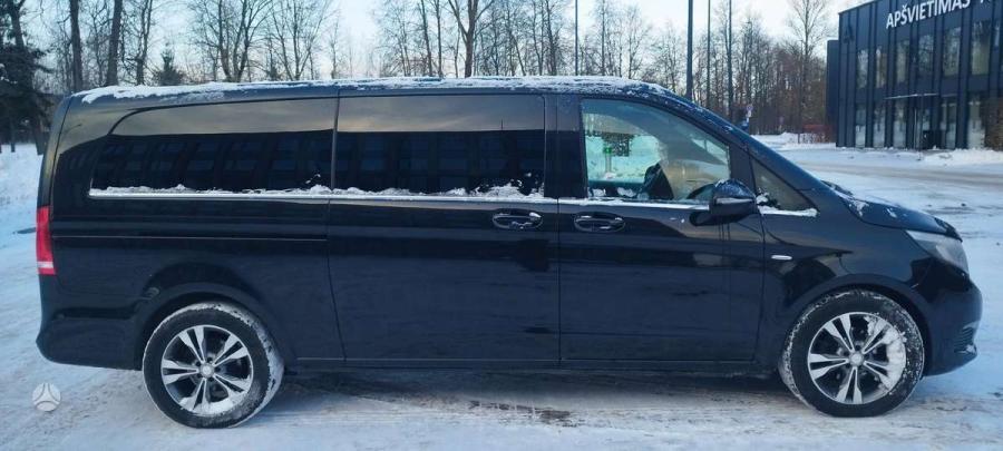 Melns Mercedes-Benz Vito V220 2017 Viļņa, ar dzinēja tilpumu 2.14 L un nobraukumu 257 tūkst. km par 22900 €, foto 3 vietnē AUTOMOTO.COM.LV