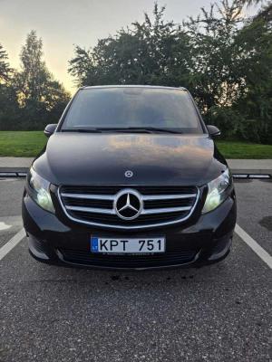 Черный Мерседес Vito V220 2018 в Вильнюс, объемом двигателя 2.14 л и пробегом 100 тыс. км за 34900 €, фото  на AUTOMOTO.COM.LV