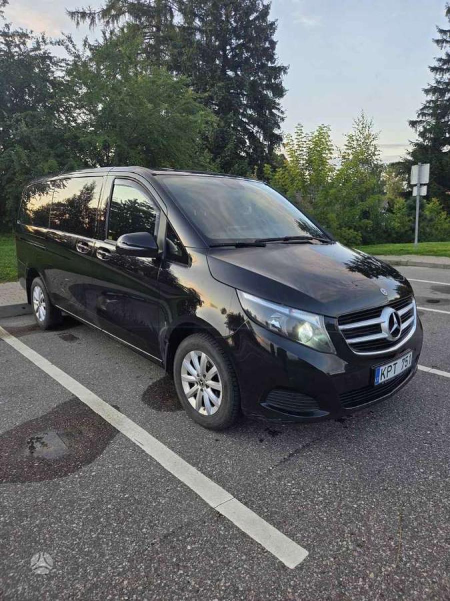 Черный Мерседес Vito V220 2018 в Вильнюс, объемом двигателя 2.14 л и пробегом 100 тыс. км за 34900 €, фото 3 на AUTOMOTO.COM.LV