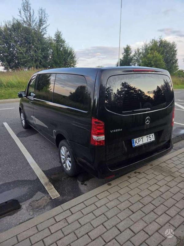 Черный Мерседес Vito V220 2018 в Вильнюс, объемом двигателя 2.14 л и пробегом 100 тыс. км за 34900 €, фото 5 на AUTOMOTO.COM.LV