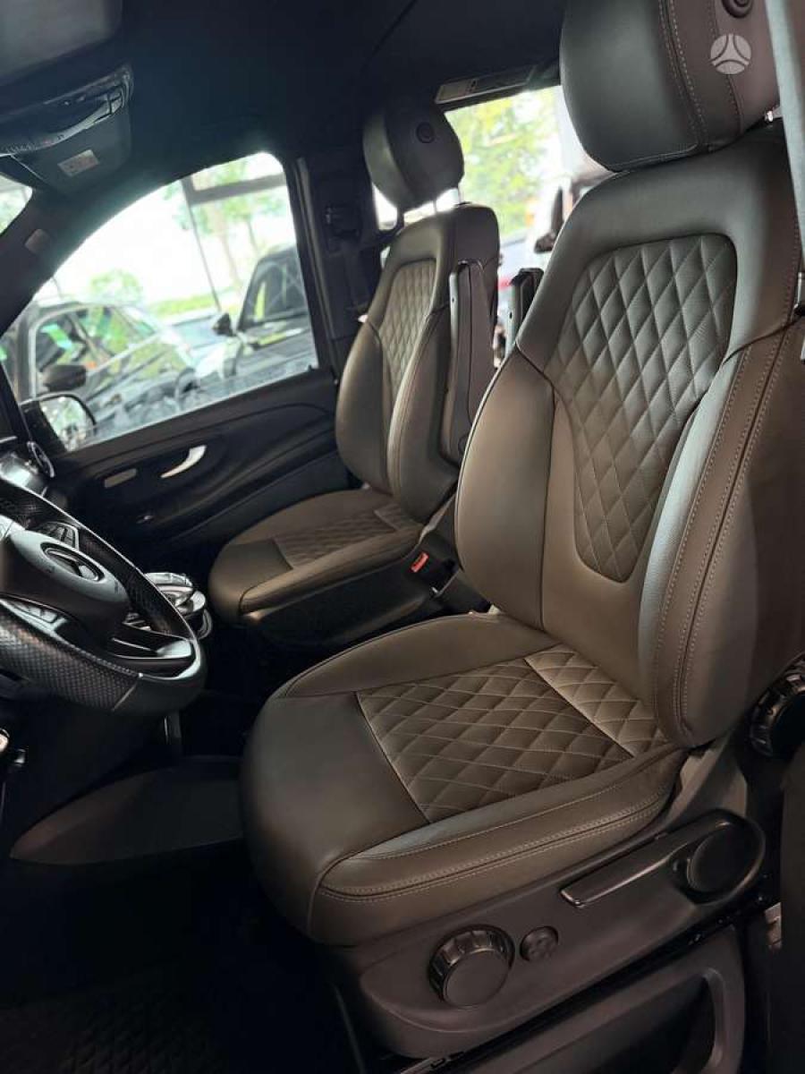 Black Mercedes-Benz Vito V220 2020 in Klaipeda, with an engine capacity of 1.95 L and mileage of 225 thousand km for 34950 €, photo 17 on AUTOMOTO.COM.LV