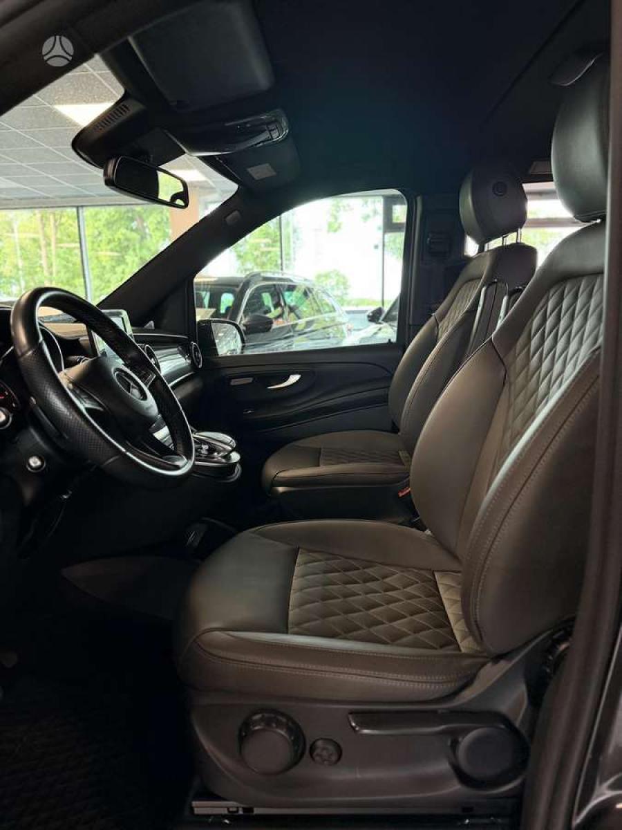 Black Mercedes-Benz Vito V220 2020 in Klaipeda, with an engine capacity of 1.95 L and mileage of 225 thousand km for 34950 €, photo 28 on AUTOMOTO.COM.LV