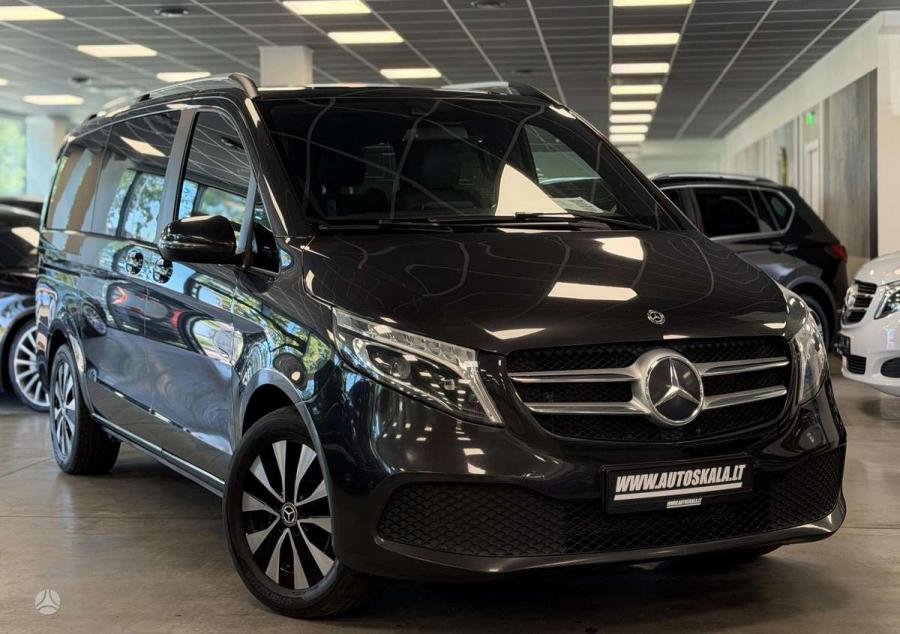 Melns Mercedes-Benz Vito V220 2020 Klaipėda, ar dzinēja tilpumu 1.95 L un nobraukumu 225 tūkst. km par 34950 €, foto 6 vietnē AUTOMOTO.COM.LV