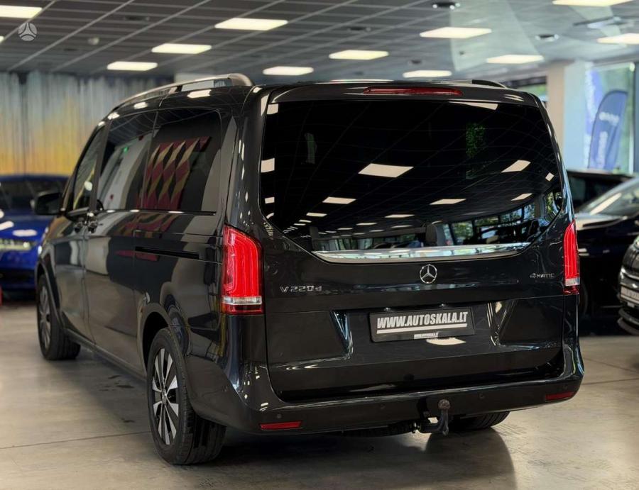 Melns Mercedes-Benz Vito V220 2020 Klaipėda, ar dzinēja tilpumu 1.95 L un nobraukumu 225 tūkst. km par 34950 €, foto 37 vietnē AUTOMOTO.COM.LV