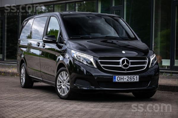 Melns Mercedes-Benz Vito V220 2015 Tukums, ar dzinēja tilpumu 2.20 L un nobraukumu 269 tūkst. km par 28500 €, foto 1 vietnē AUTOMOTO.COM.LV