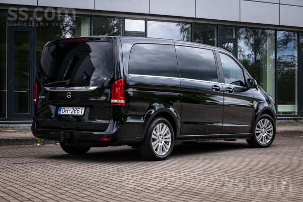 Melns Mercedes-Benz Vito V220 2015 Tukums, ar dzinēja tilpumu 2.20 L un nobraukumu 269 tūkst. km par 28500 €, foto 6 vietnē AUTOMOTO.COM.LV