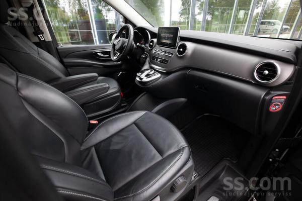Melns Mercedes-Benz Vito V220 2015 Tukums, ar dzinēja tilpumu 2.20 L un nobraukumu 269 tūkst. km par 28500 €, foto 7 vietnē AUTOMOTO.COM.LV