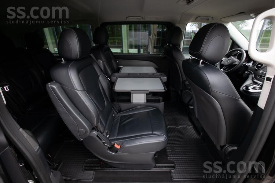 Черный Мерседес Vito V220 2015 в Тукумс, объемом двигателя 2.20 л и пробегом 269 тыс. км за 28500 €, фото 9 на AUTOMOTO.COM.LV