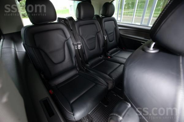 Melns Mercedes-Benz Vito V220 2015 Tukums, ar dzinēja tilpumu 2.20 L un nobraukumu 269 tūkst. km par 28500 €, foto 9 vietnē AUTOMOTO.COM.LV