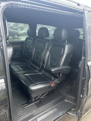 Melns Mercedes-Benz Vito V220 2018 Daugavpils, ar dzinēja tilpumu 2.10 L un nobraukumu 325 tūkst. km par 30000 €, foto 8 vietnē AUTOMOTO.COM.LV