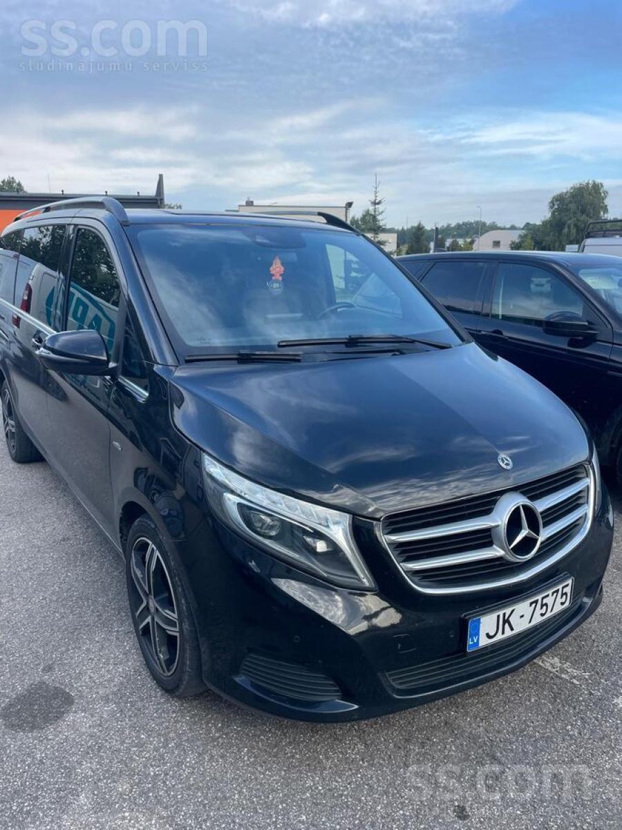 Melns Mercedes-Benz Vito V220 2018 Tukums, ar dzinēja tilpumu 2.20 L un nobraukumu 136 tūkst. km par 43000 €, foto 3 vietnē AUTOMOTO.COM.LV