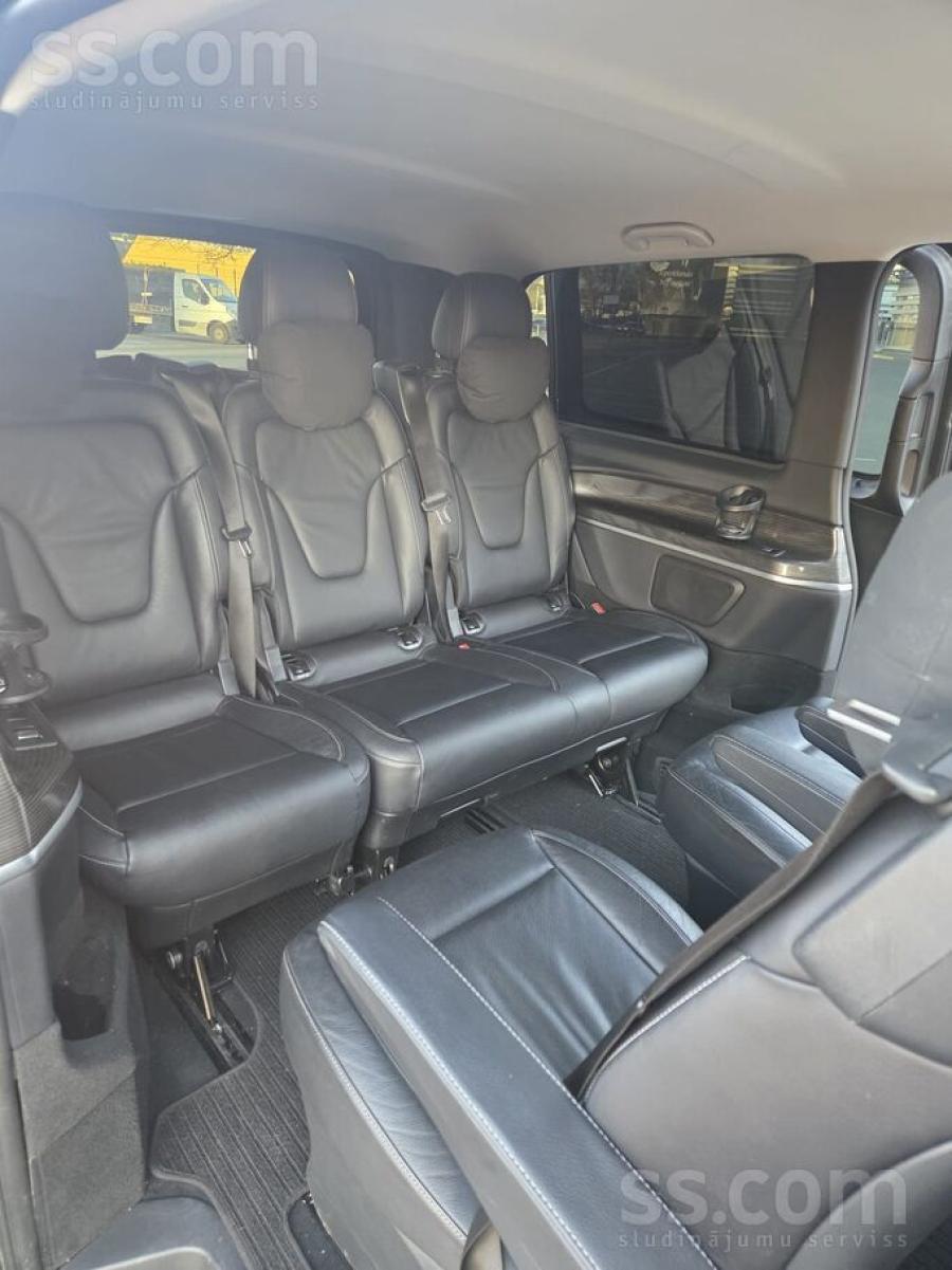 Melns Mercedes-Benz Vito V220 2021 Rīga, ar dzinēja tilpumu 2.00 L un nobraukumu 280 tūkst. km par 38000 €, foto 13 vietnē AUTOMOTO.COM.LV