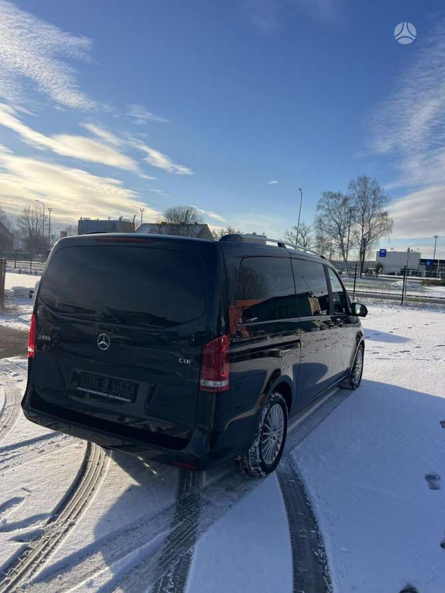 Melns Mercedes-Benz Vito V220 2015 Klaipėda, ar dzinēja tilpumu 2.14 L un nobraukumu 203 tūkst. km par 21900 €, foto 5 vietnē AUTOMOTO.COM.LV