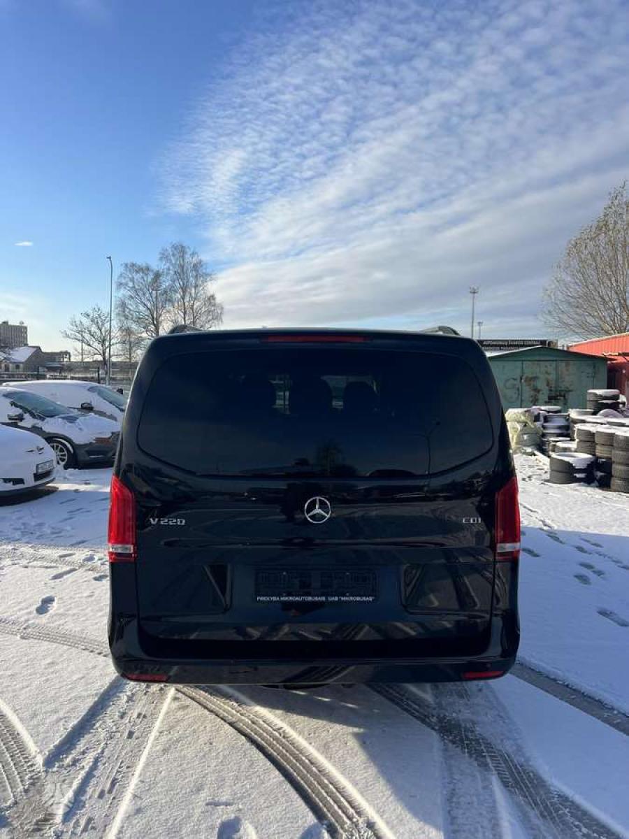 Melns Mercedes-Benz Vito V220 2015 Klaipėda, ar dzinēja tilpumu 2.14 L un nobraukumu 203 tūkst. km par 21900 €, foto 6 vietnē AUTOMOTO.COM.LV