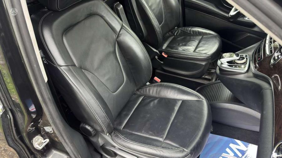 Melns Mercedes-Benz Vito V220 2015 Jonava, ar dzinēja tilpumu 2.14 L un nobraukumu 300 tūkst. km par 12600 €, foto 20 vietnē AUTOMOTO.COM.LV