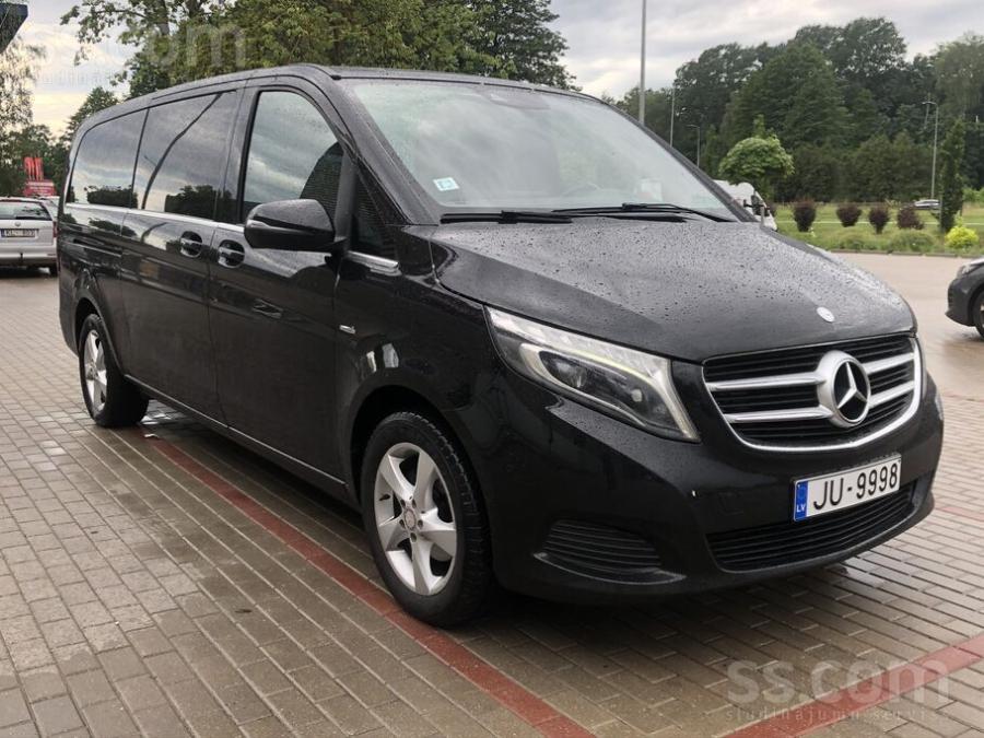 Melns Mercedes-Benz Vito V220 2016 Rīga, ar dzinēja tilpumu 2.00 L un nobraukumu 330 tūkst. km par 18500 €, foto 1 vietnē AUTOMOTO.COM.LV